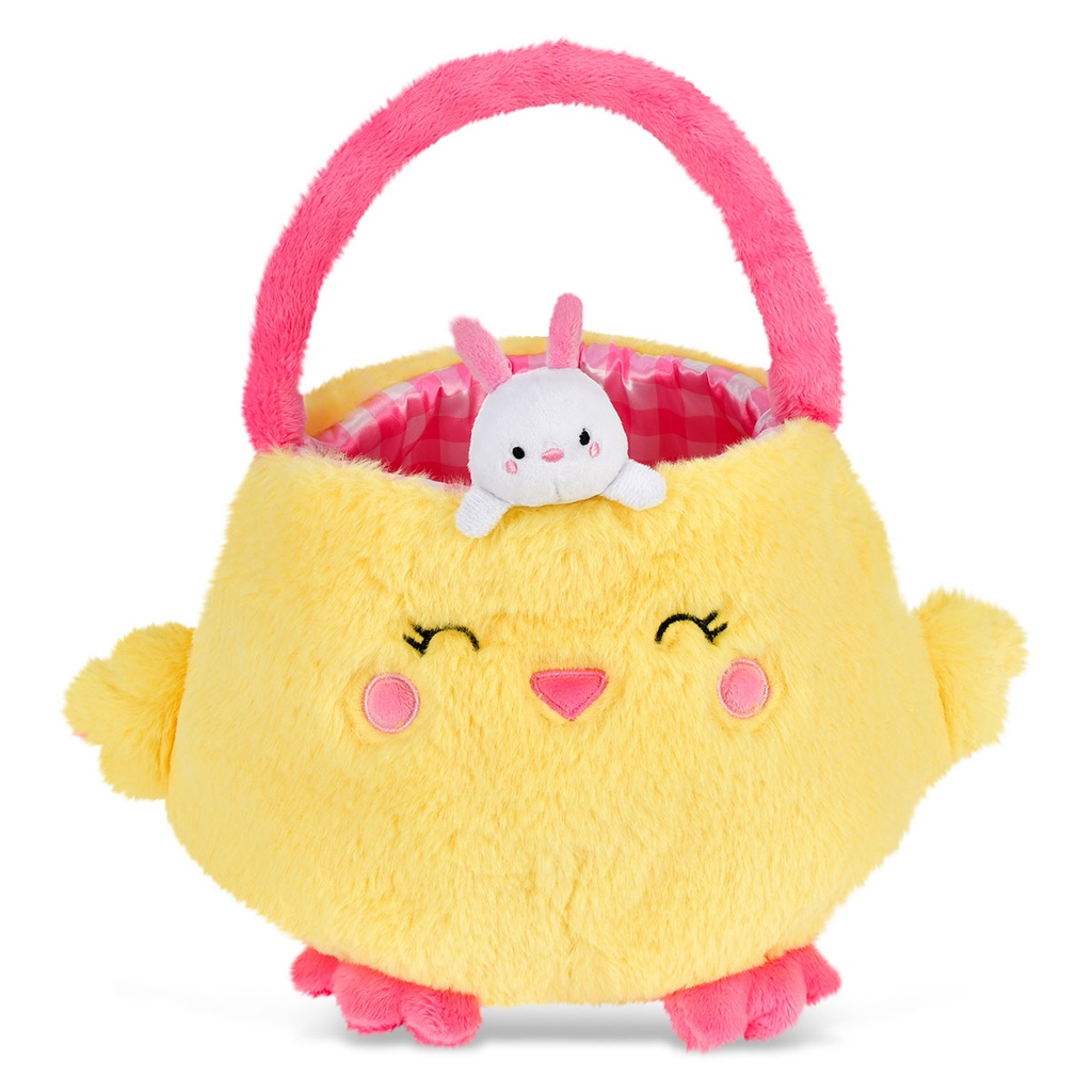 Hoppy Chick Basket Plush | Iscream